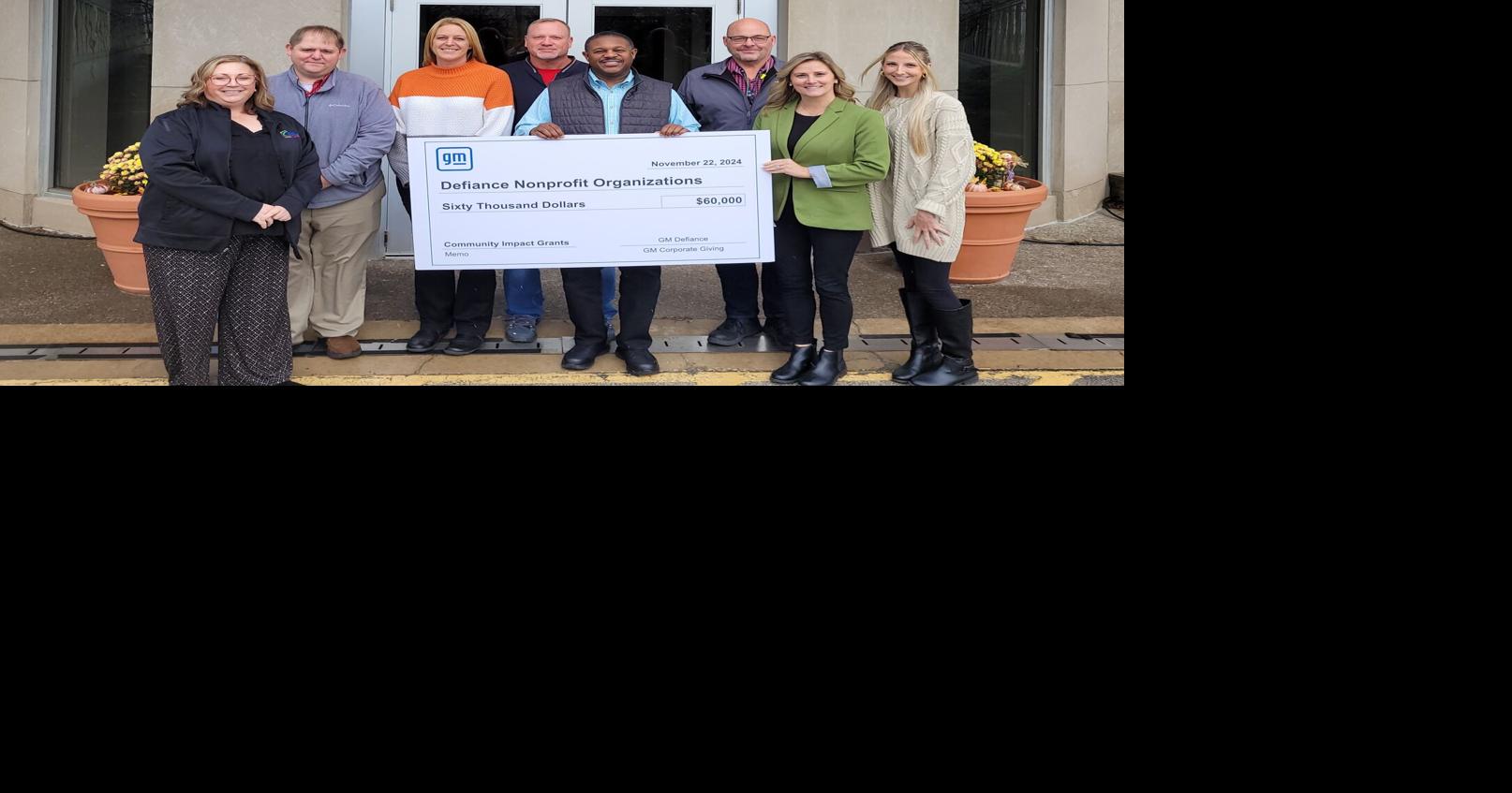 GM Defiance presents $60,000 in grants to pair of local nonprofits ...