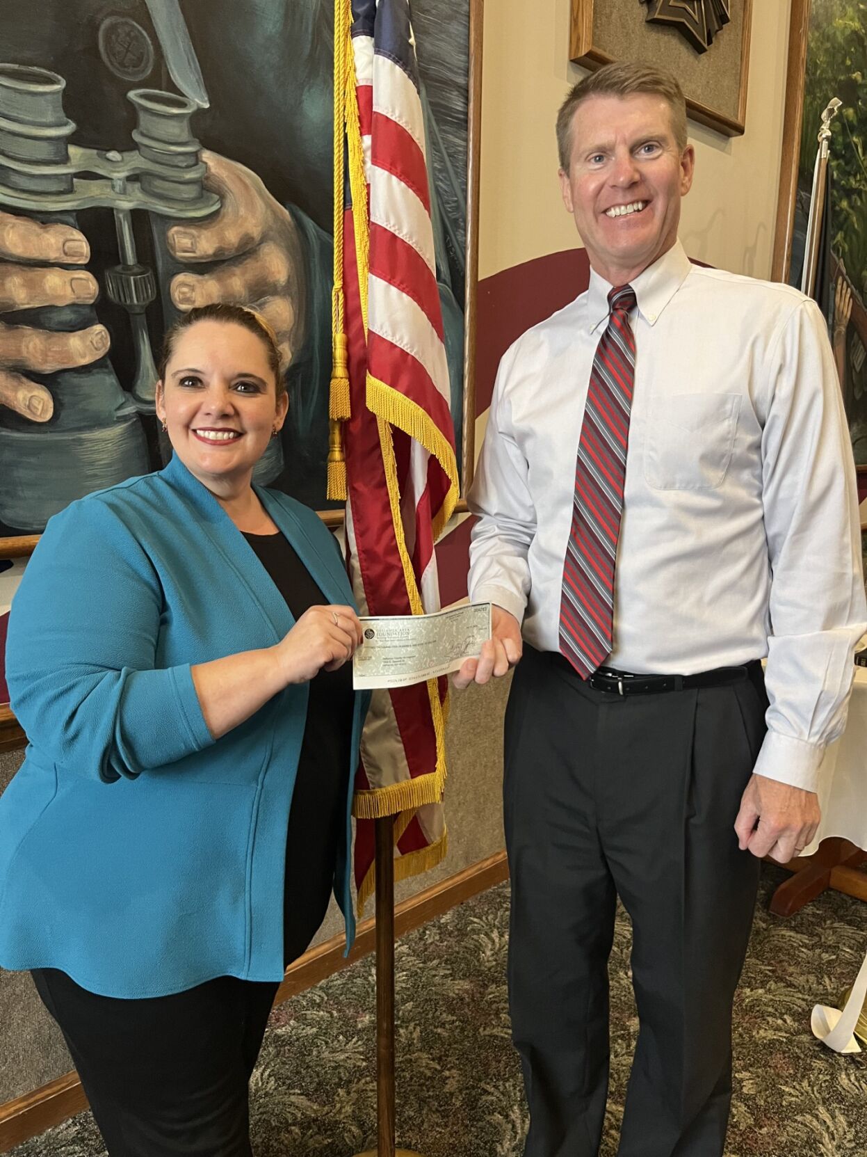 ‘Four Flags’ donation | Local News | crescent-news.com