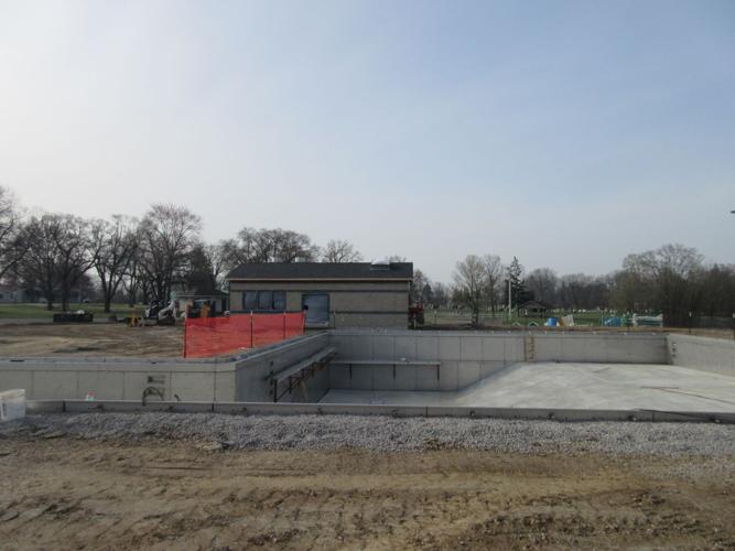 Napoleon pool project moving along | Local News | crescent-news.com