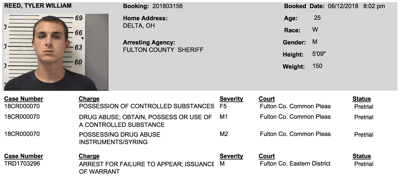 Tyler Reed - CCNO | Booking Photos | crescent-news.com