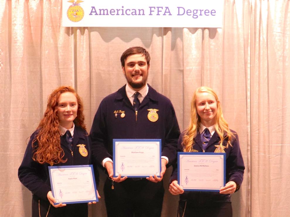 Three Pettisville FFA members receive American Degrees | Local Farm ...