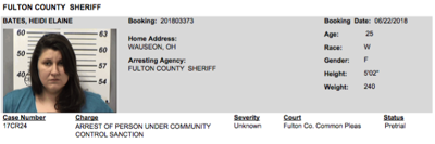 Heidi Bates - CCNO | Booking Photos | crescent-news.com