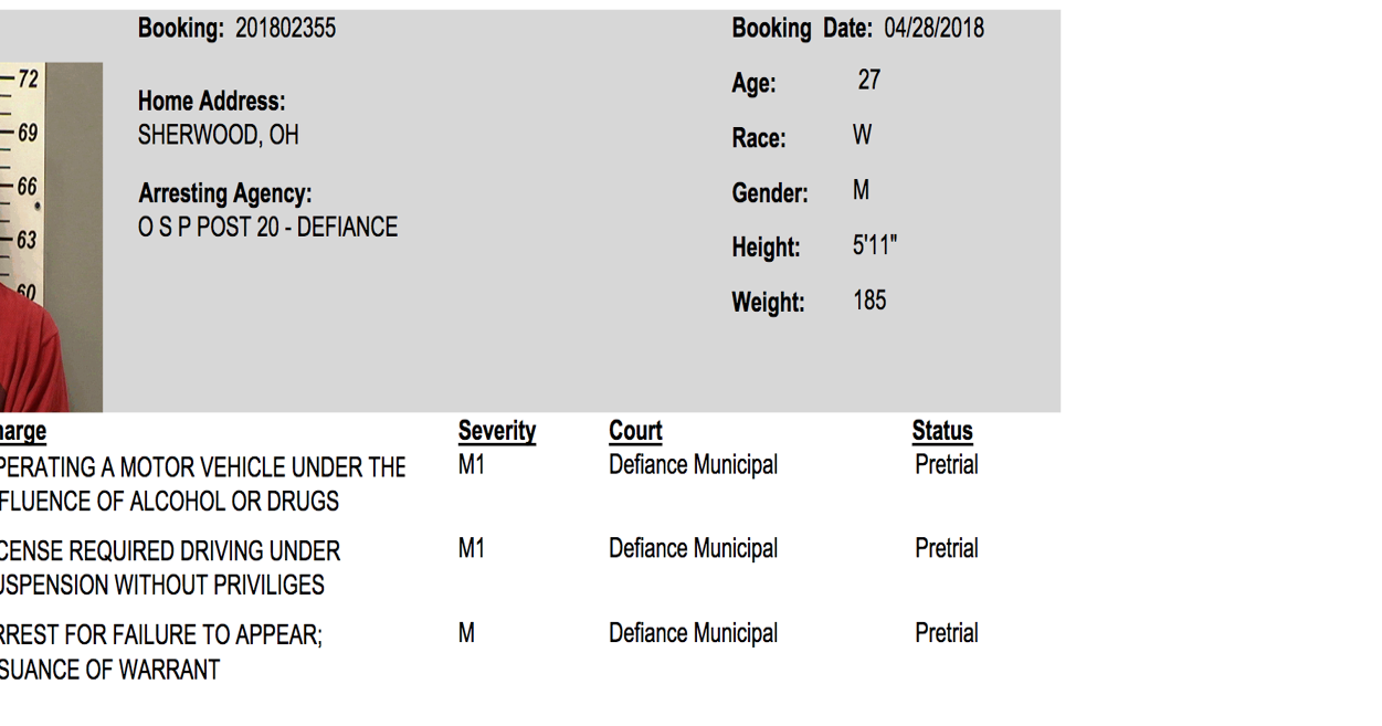 Derrek Sharp | Booking Photos | crescent-news.com