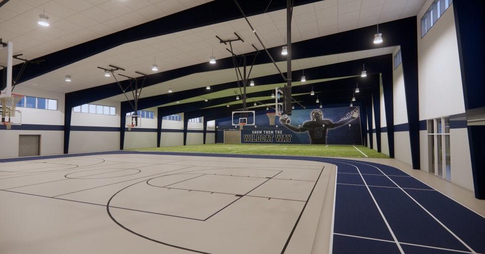 Board presented 3D rendering of Wildcat Activity Center | Local ...