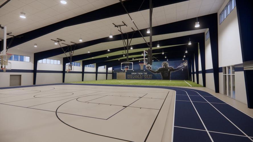 Board presented 3D rendering of Wildcat Activity Center | Local ...