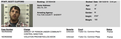 Scott Pfaff - CCNO | Booking Photos | crescent-news.com