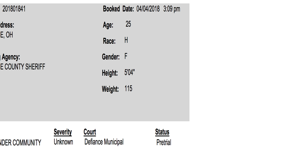 Cassandra Dyer | Booking Photos | crescent-news.com