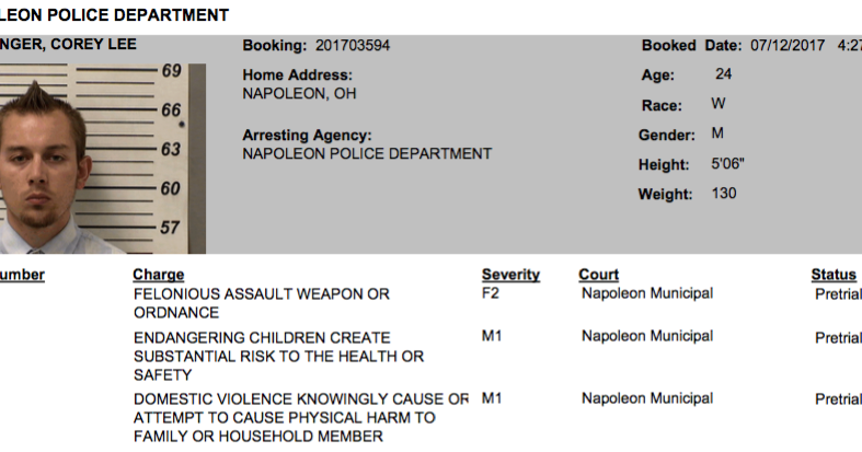 Corey Breininger | Booking Photos | crescent-news.com