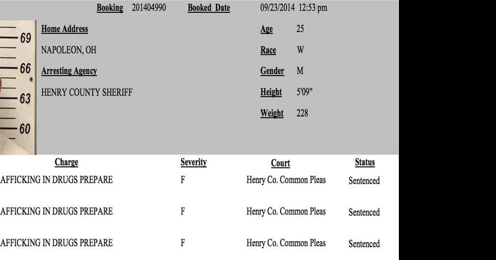 Cody Rohrs - CCNO booking photo - September 23, 2014 | Booking Photos ...