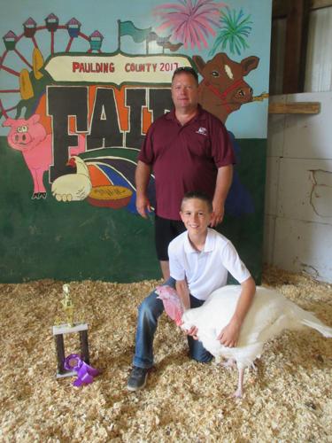 Grand champion tom turkey at Paulding County Fair | Local Farm ...