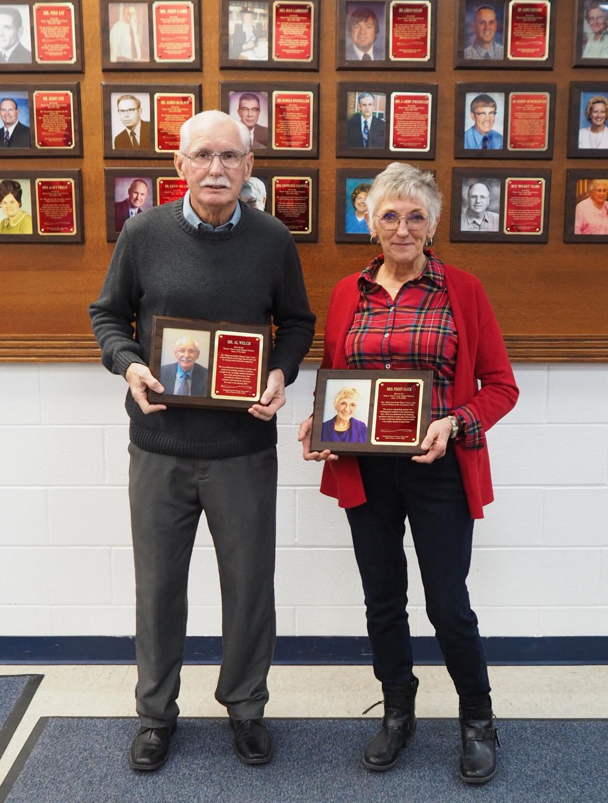 Pair inducted into Wayne Trace Staff Hall of Fame | Local Education ...
