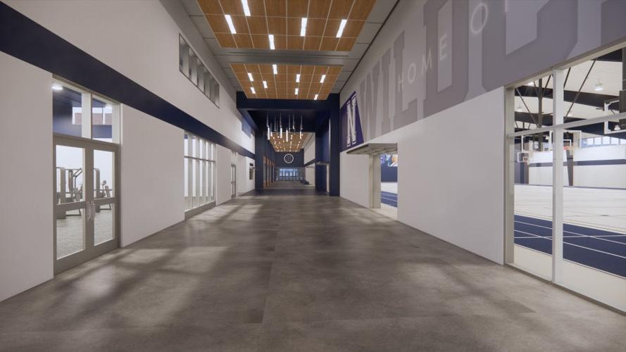 Board presented 3D rendering of Wildcat Activity Center | Local ...