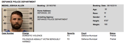 Joshua Meeks - CCNO | Booking Photos | crescent-news.com