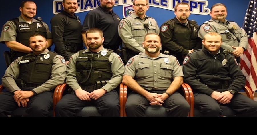 Defiance Police Department get hairy for Movember | Local Health ...