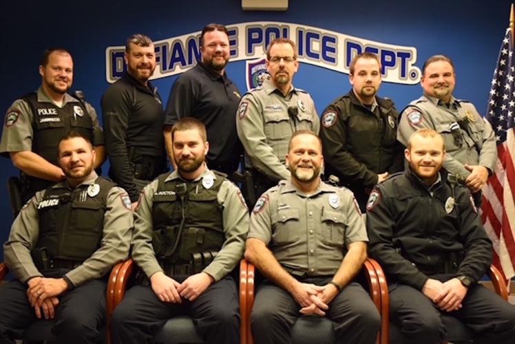 Defiance Police Department get hairy for Movember | Local Health ...