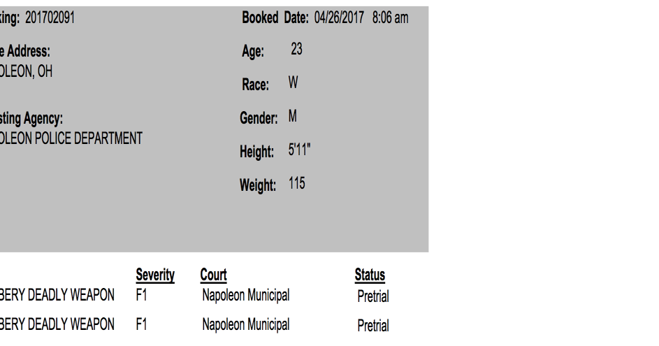 Lucas Koch | Booking Photos | crescent-news.com