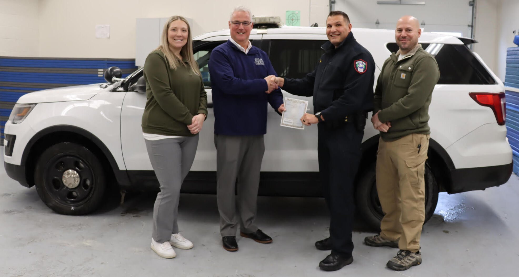 Police donate vehicle | Local News | crescent-news.com