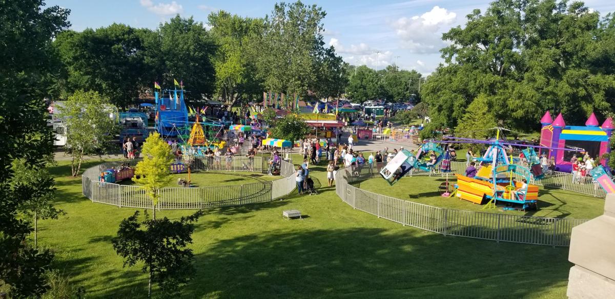 Kingsbury Park drew a crowd for the carnival Friday evening | Local ...