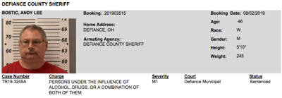 Andy Bostic - CCNO | Booking Photos | crescent-news.com