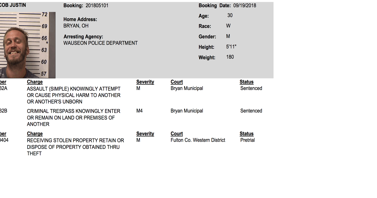 Jacob Ames - CCNO | Booking Photos | crescent-news.com