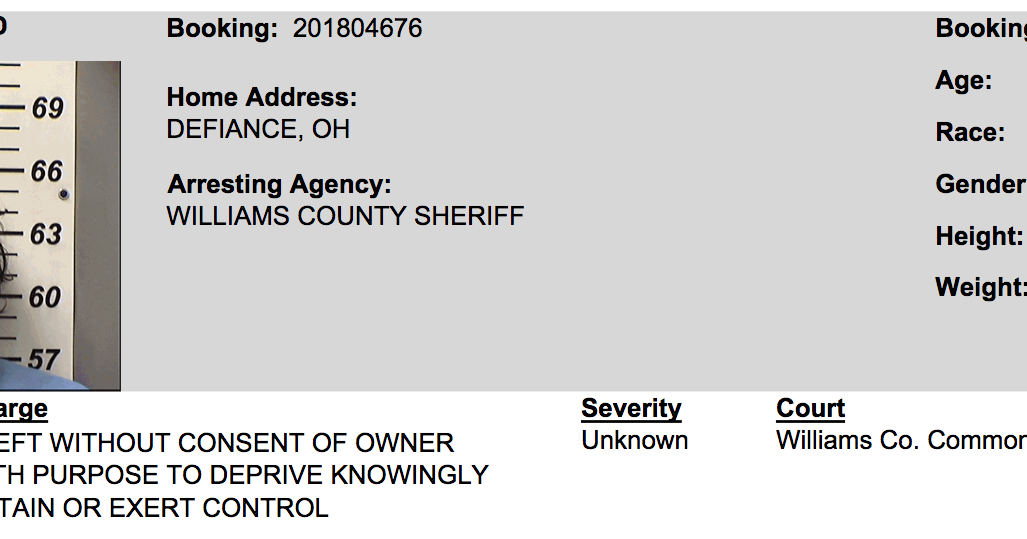 Adrian Vaccaro - CCNO | Booking Photos | crescent-news.com