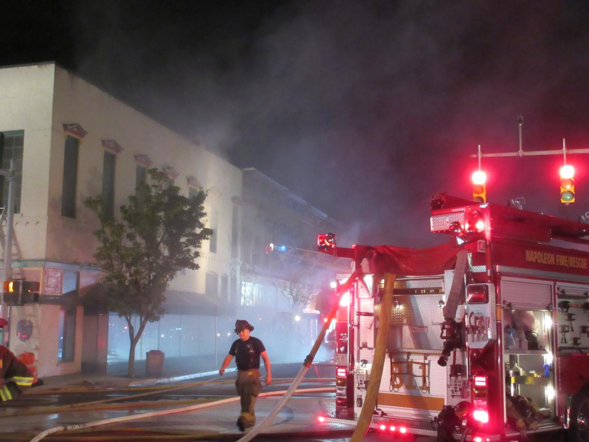 PHOTO GALLERY: 10 photos from downtown Napoleon fire | Photo Gallery ...