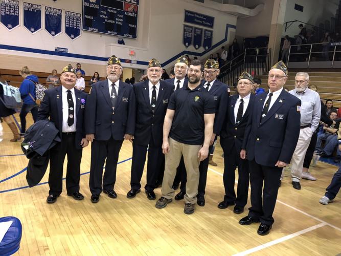 Drake shares patriotic message of hope at local schools | Local News ...