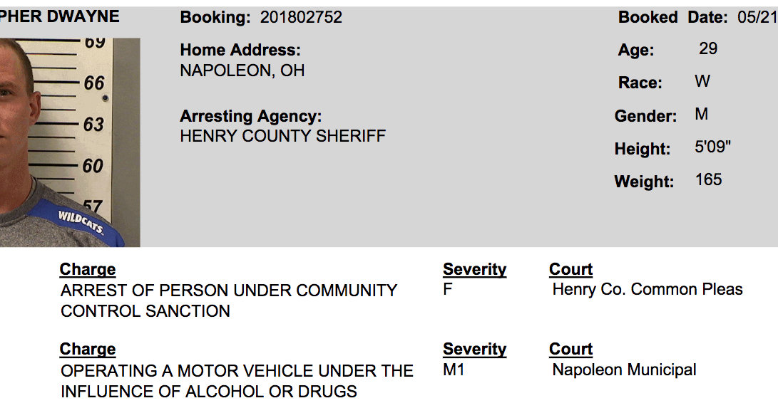 Christopher Slone - CCNO | Booking Photos | crescent-news.com