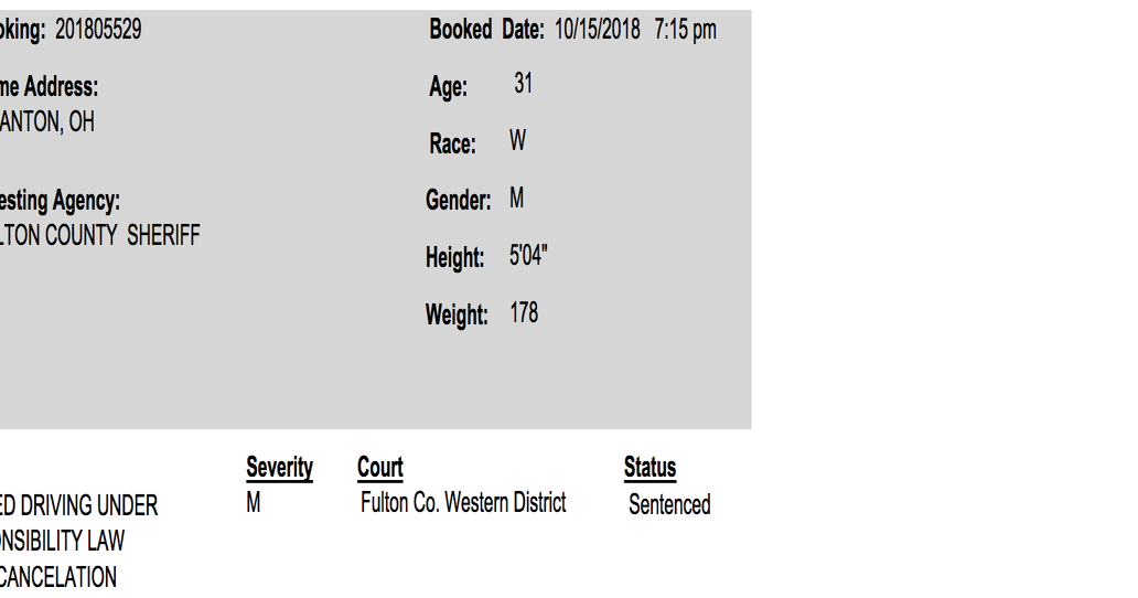 Jeremy Boone - CCNO | Booking Photos | crescent-news.com