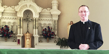 Father Eric Mueller is new priest at St. John Catholic Church in ...