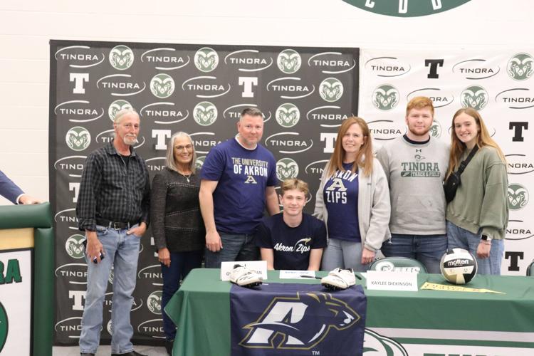 Tinora trio sign letters-of-intent to play collegiately | Local Sports ...