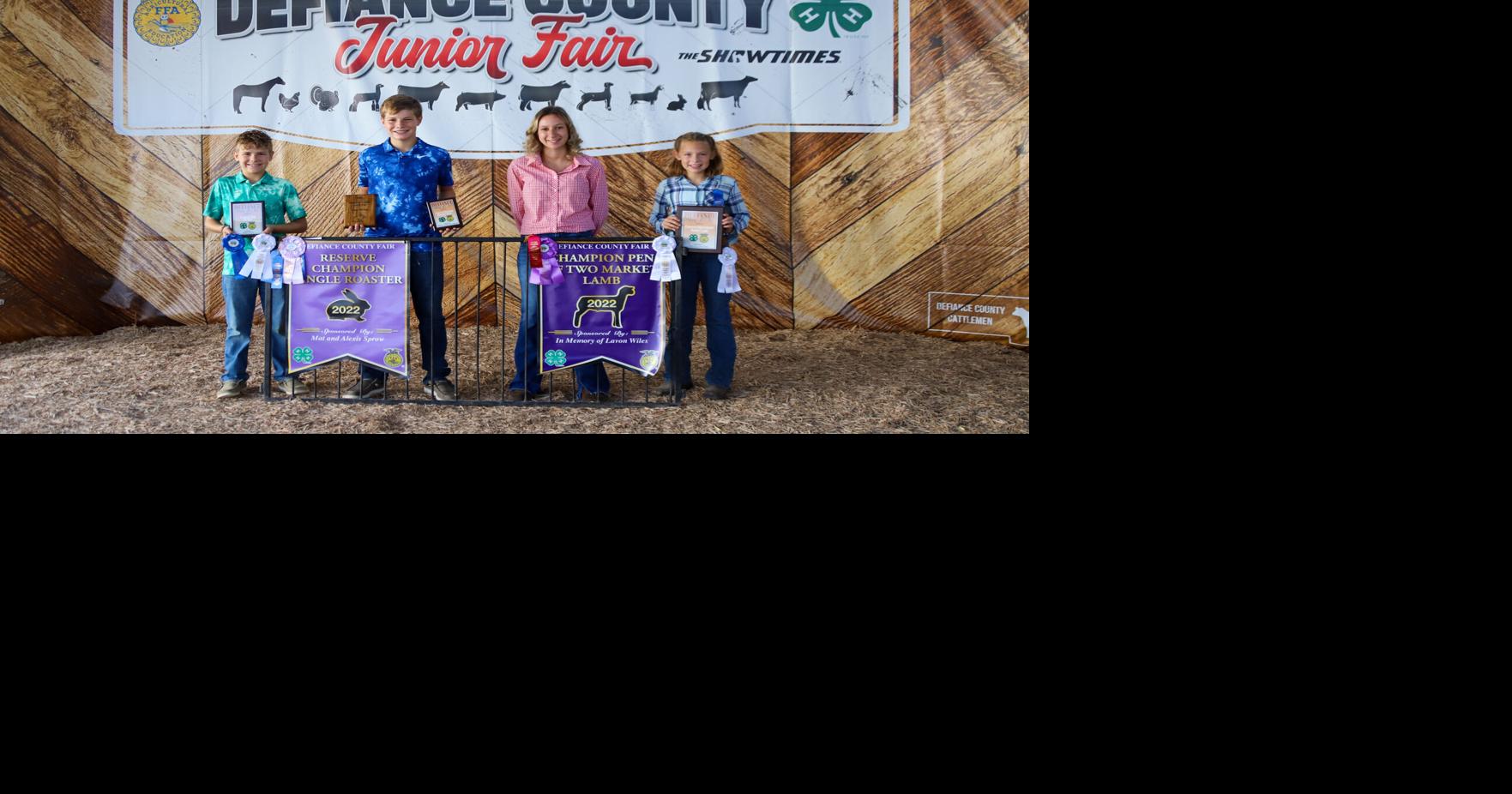 Defiance County Junior Fair winners | Fairs | crescent-news.com