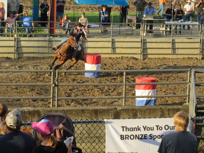 Rodeo fills the grandstand at the Defiance County Fair | News ...