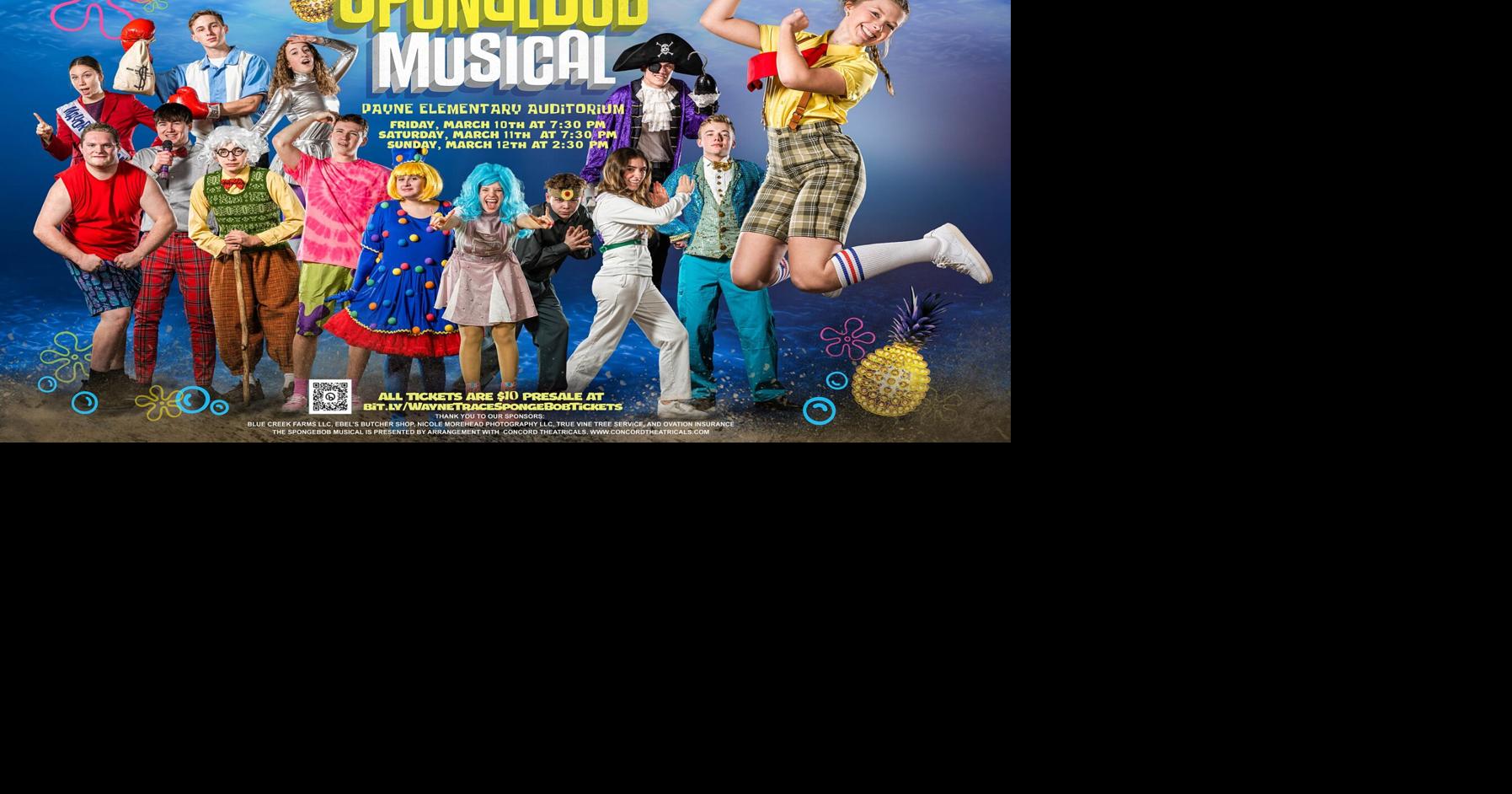 Wayne Trace SpongeBob Musical | Announcements | crescent-news.com