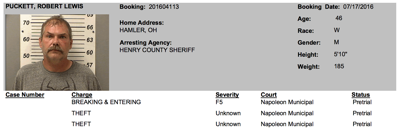 Robert Puckett | Booking Photos | crescent-news.com