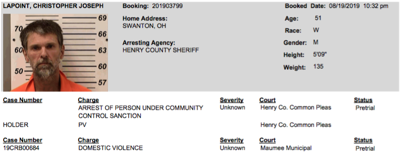 Christopher LaPoint - CCNO | Booking Photos | crescent-news.com