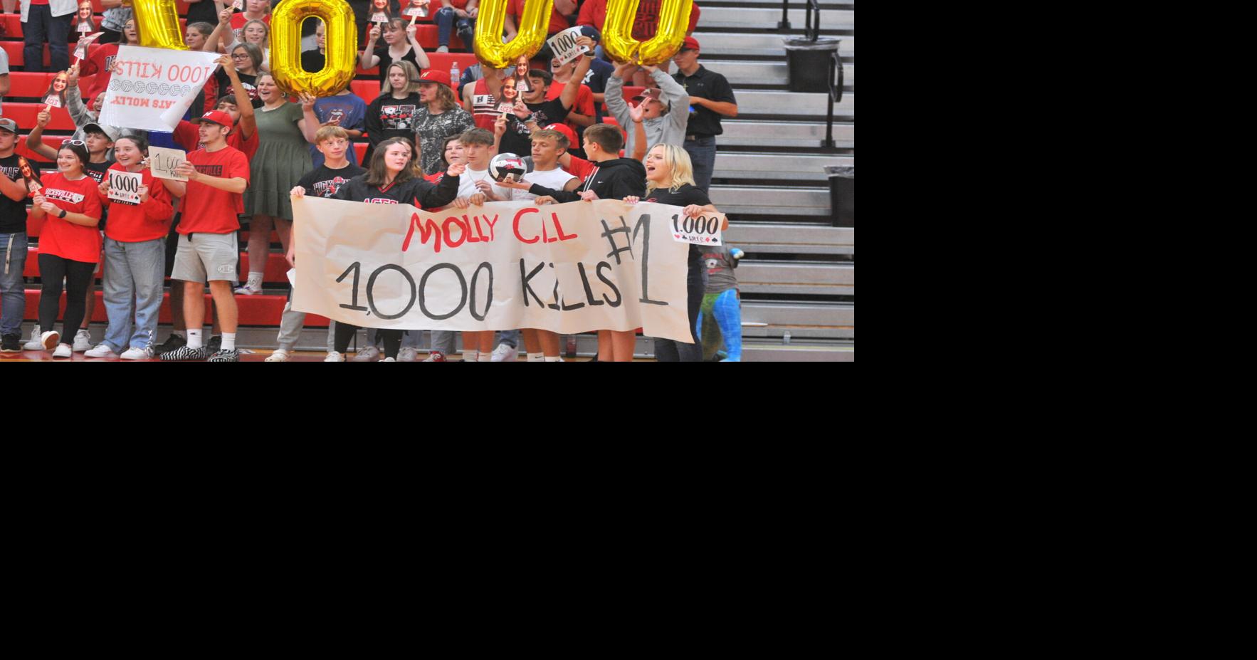 Monday volleyball: Hicksville's Crall first Ace with 1,000 kills ...