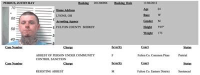 Justin Perdue - CCNO booking photo - Nov. 6, 2012 | Booking Photos ...
