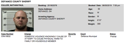 Nathan Culler - CCNO | Booking Photos | crescent-news.com