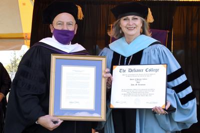 John Trautman receives highest honors at Defiance College ceremony ...