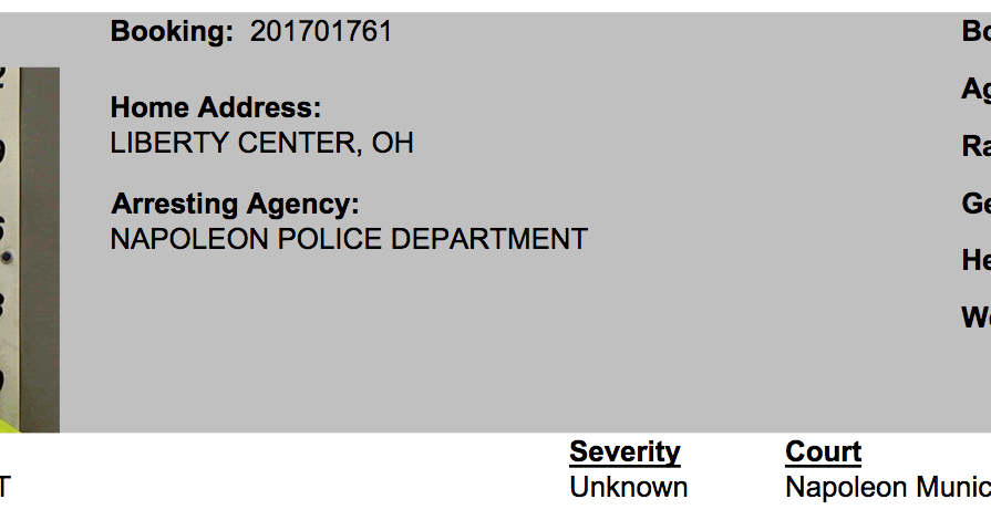 Mark Parsley | Booking Photos | crescent-news.com