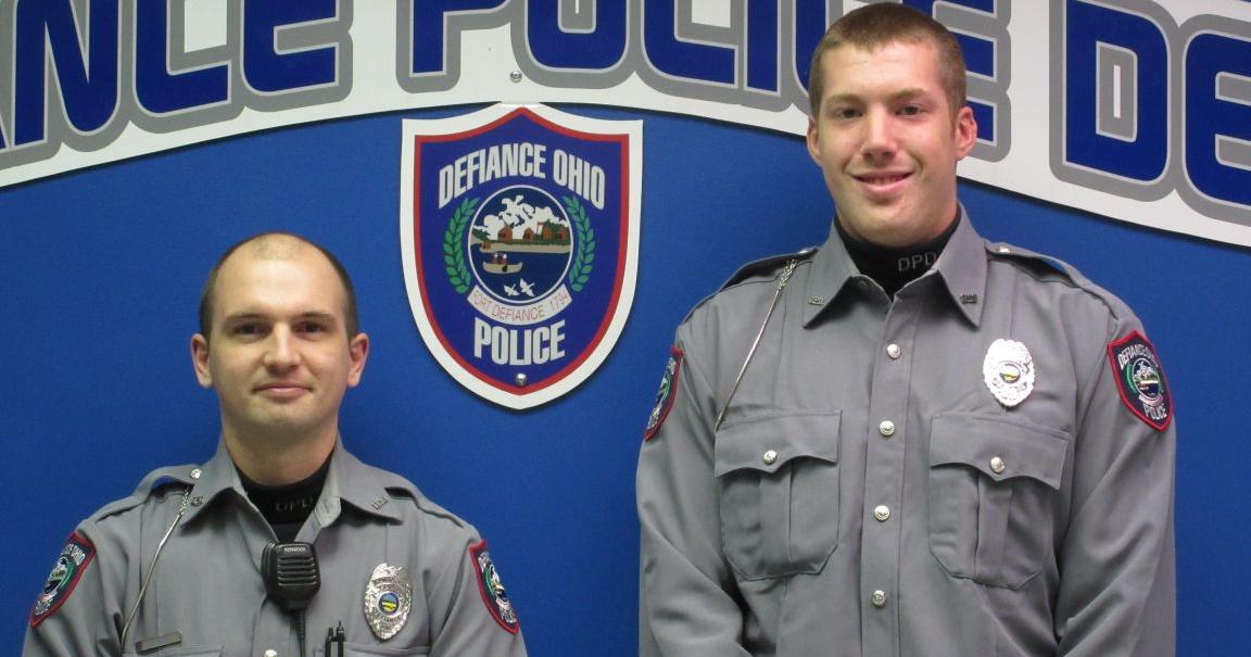 Photo: Defiance Police Department swears in two new patrolmen | Local ...