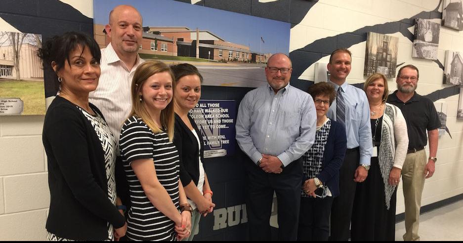 Napoleon school board shows appreciation for new History Wall at ...