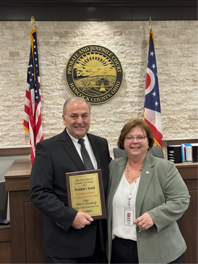 Strausbaugh honored for contributions to juvenile justice system ...