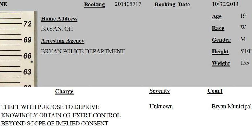 Zeke Cooley - CCNO booking photo - Oct. 30, 2014 | Booking Photos ...