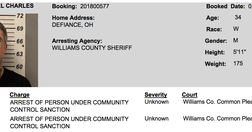 Michael Rochester | Booking Photos | crescent-news.com