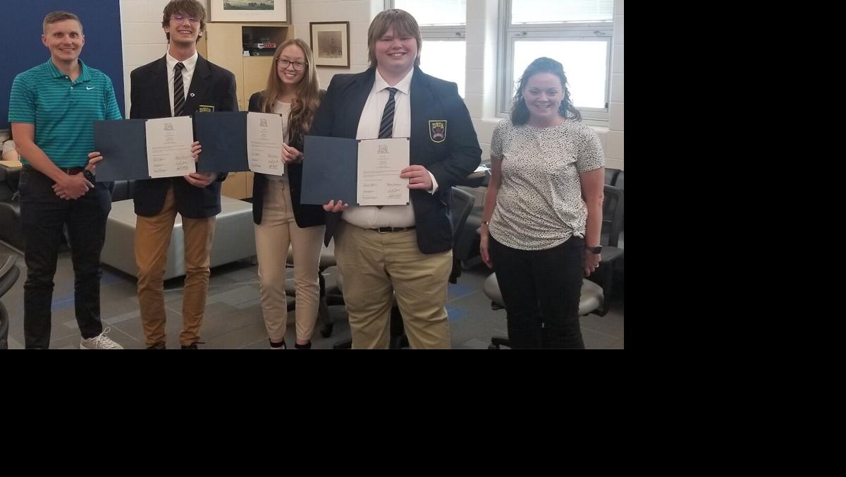 Recognition of DECA students, five-year forecast round out Defiance ...
