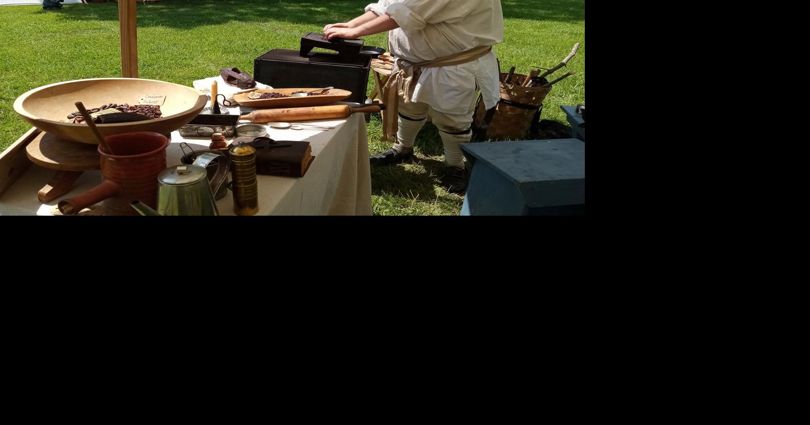 Settler's Encampment at Auglaize Village features many 1750-1812 ...
