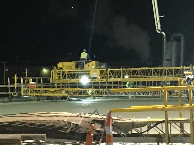 Clinton Street bridge pour begins as planned | Local News | crescent ...