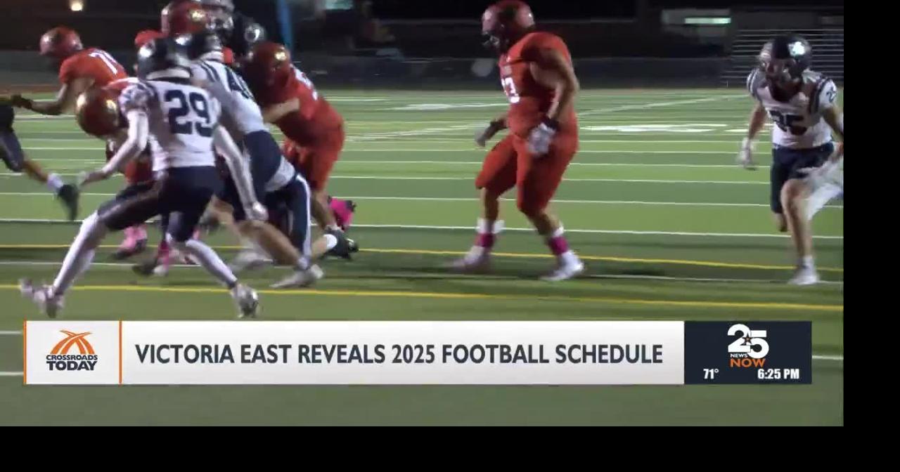Victoria East football reveals 2025 schedule | Sports | crossroadstoday.com